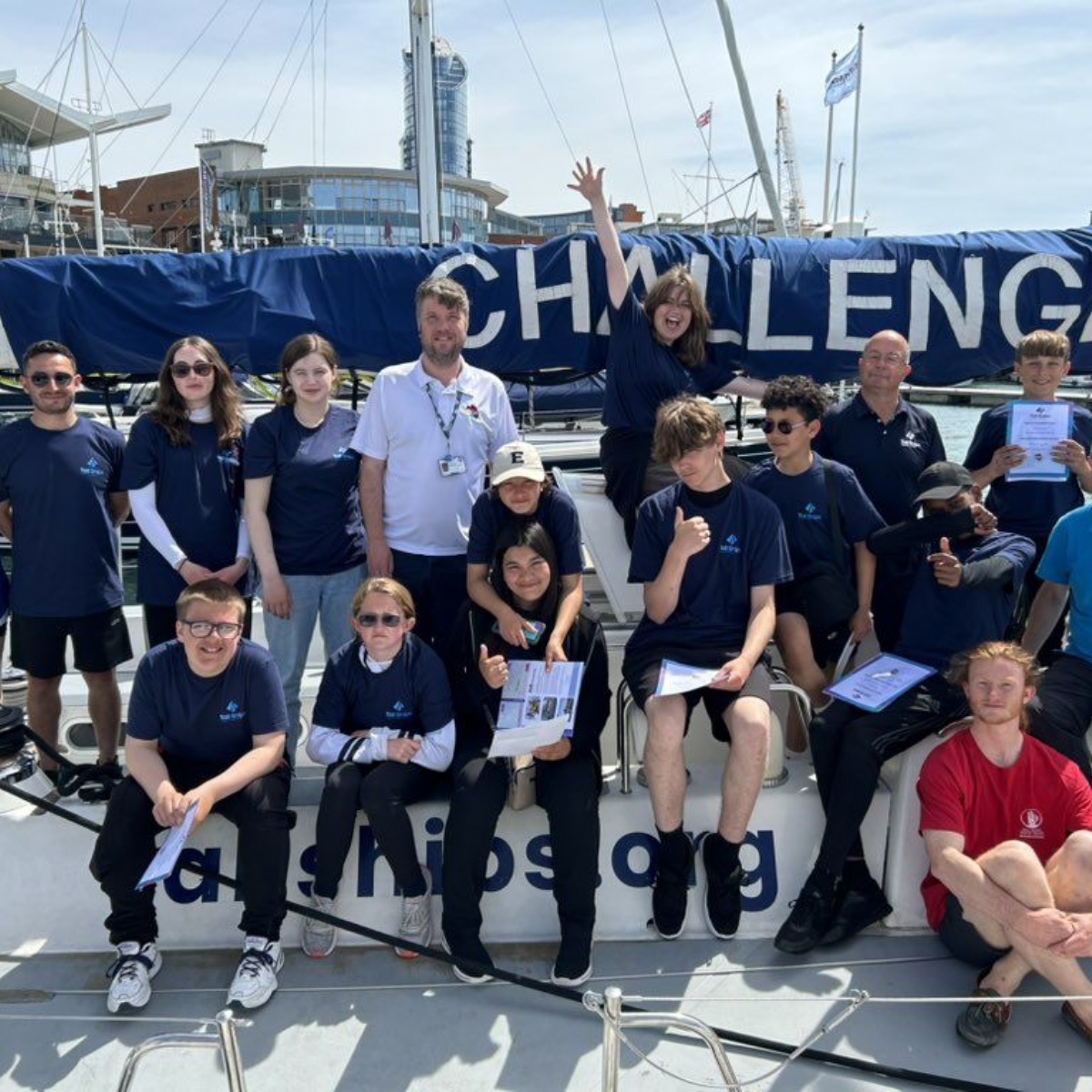Keys Academies Trust - Jack Hunt students experience life at sea